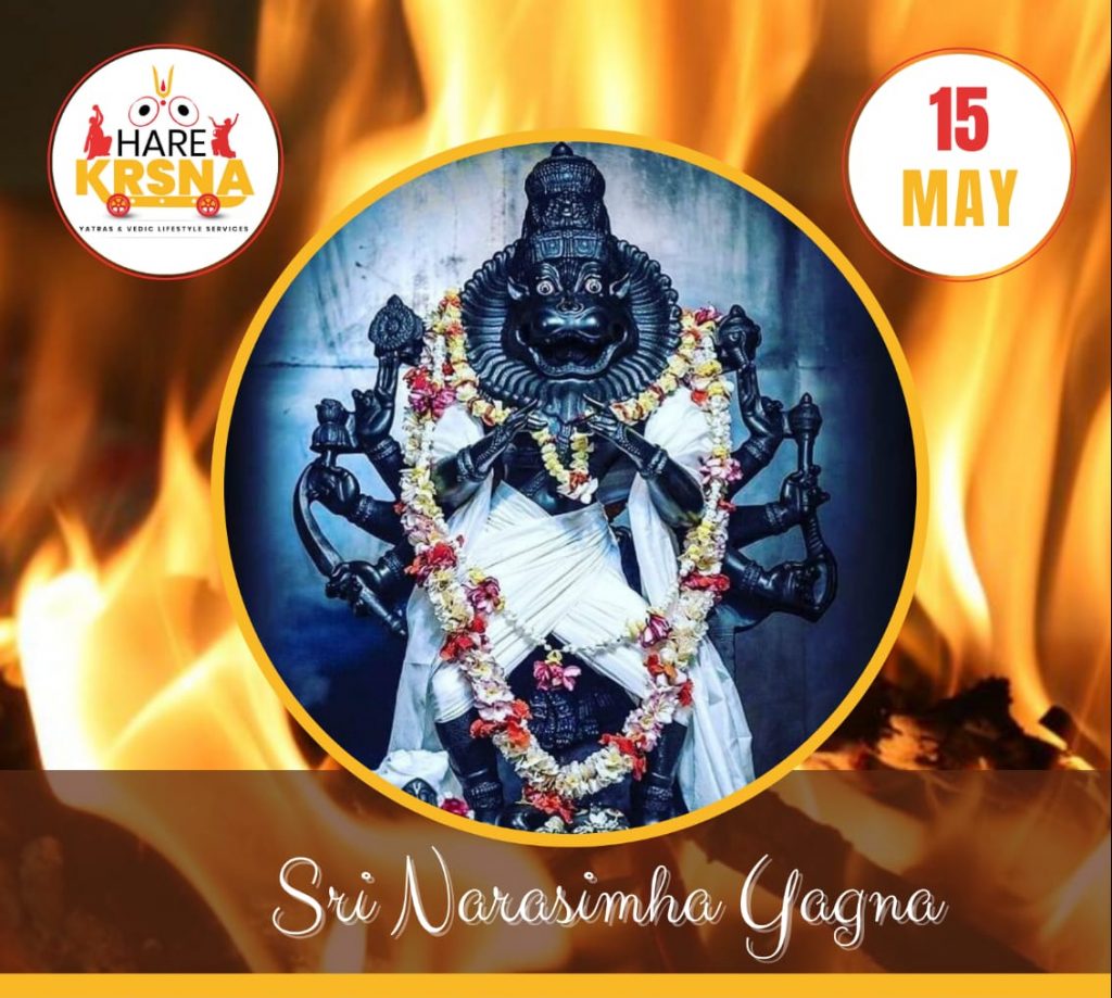 Sri Narasimha Yagna – Hare Krsna Yatras & Vedic Lifestyle Services Pvt. Ltd.
